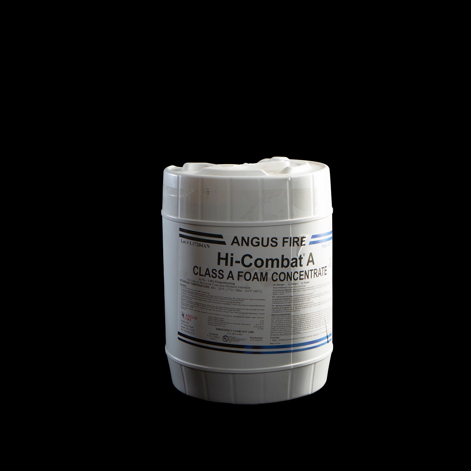 Angus Fire Hi-Combat Foam Concentrate (5 Gallon)-CLASS | Pacificwest ...